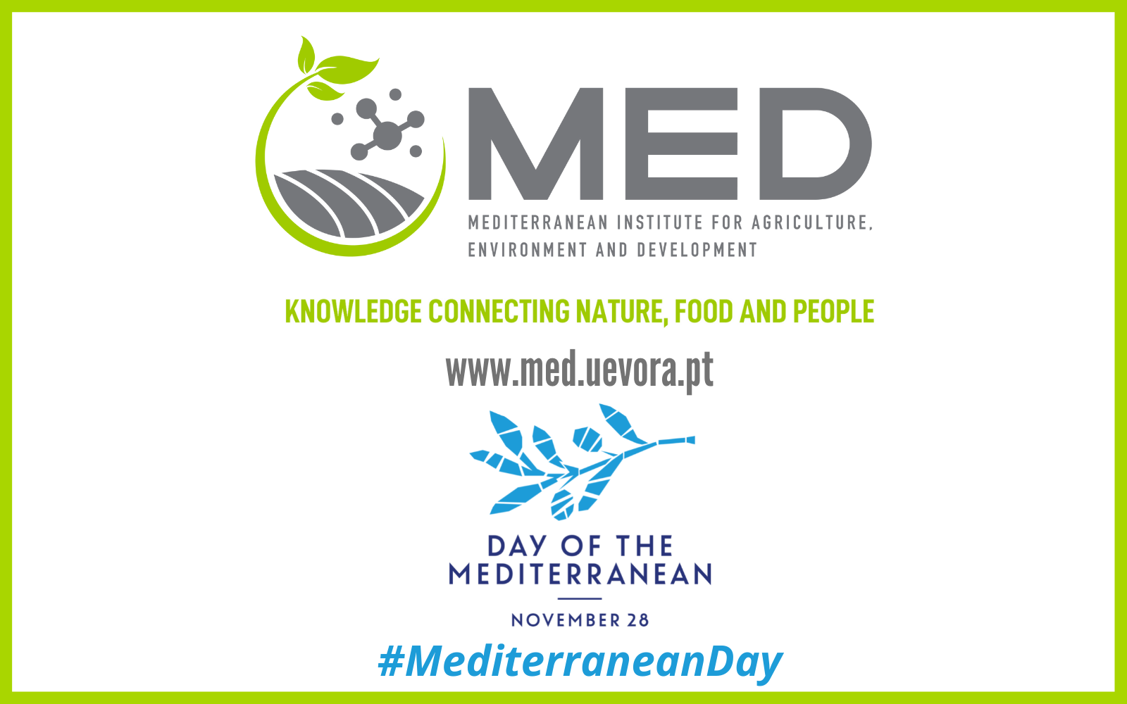 MED celebrate Mediterranean Day – 28th November - MED - Instituto ...