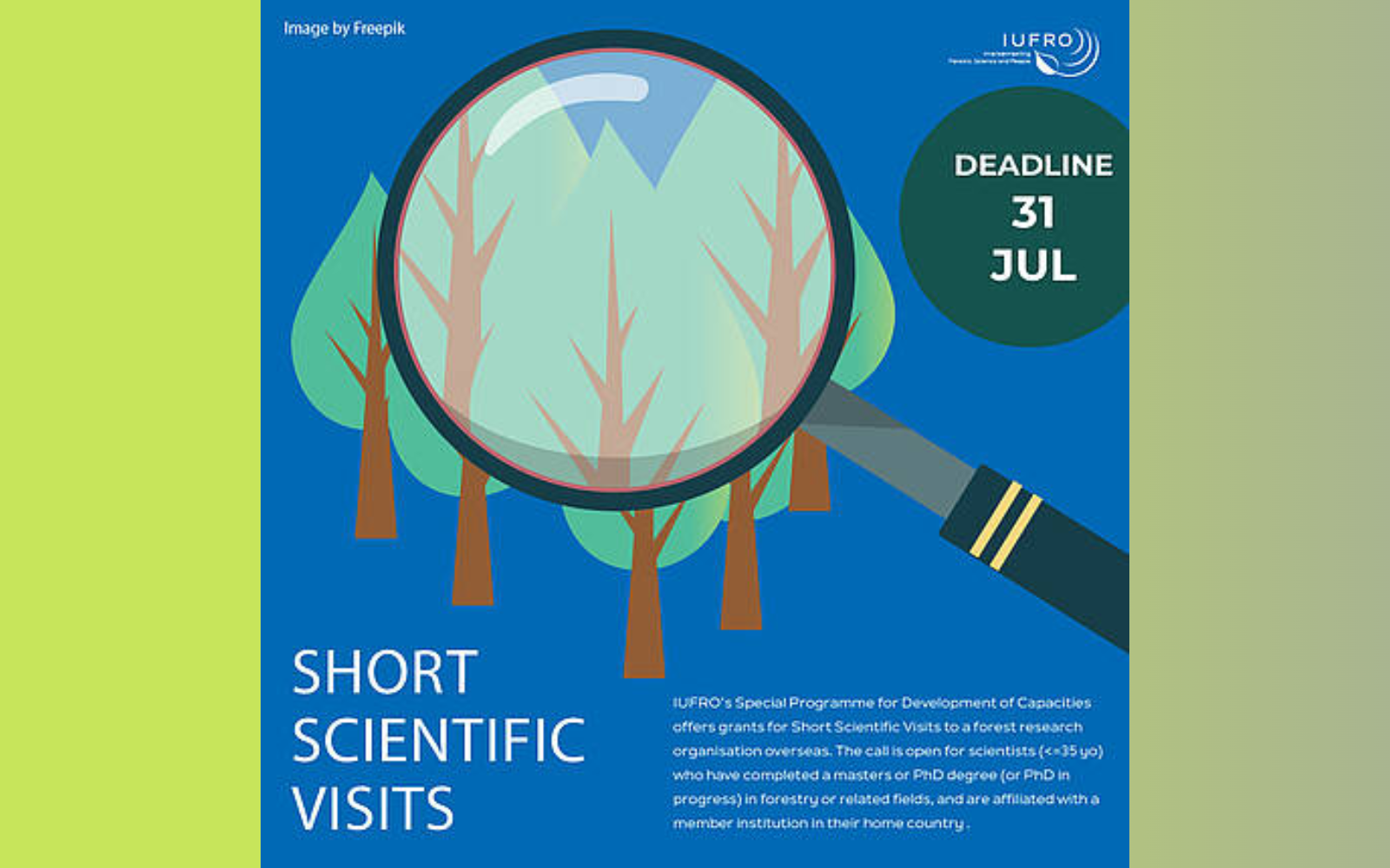 IUFRO Short Scientific Visits (SSV) 2023 - MED - Instituto Mediterrâneo ...
