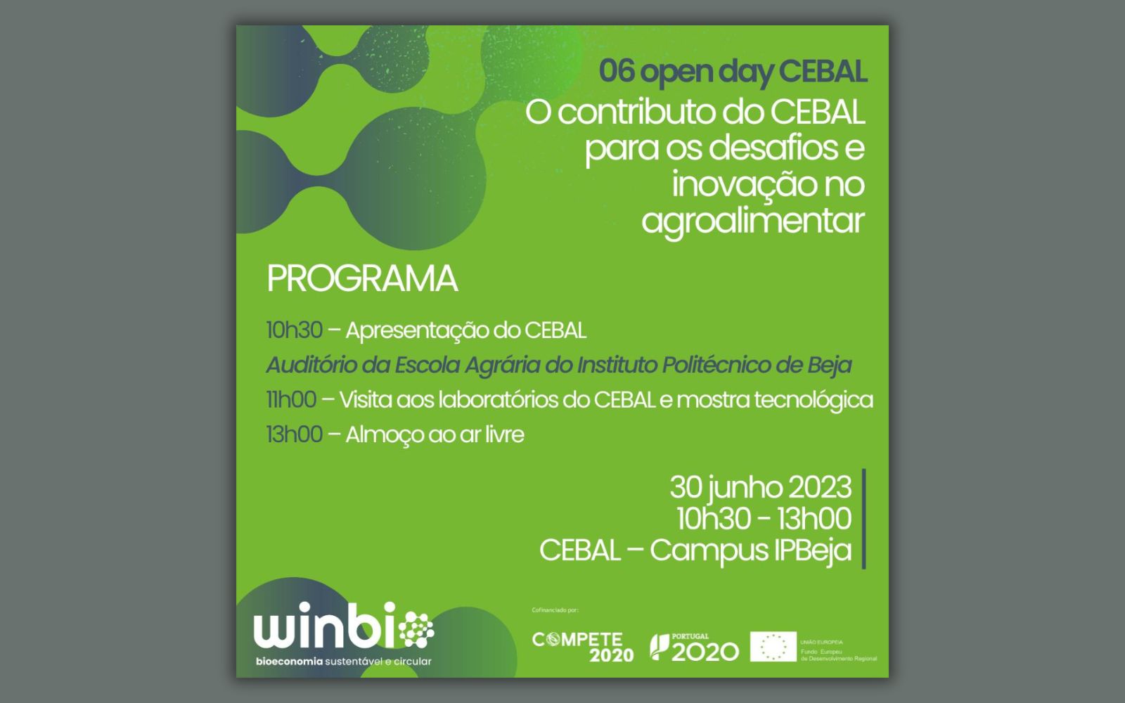 JUN 30, 2023 - MED - Instituto Mediterrâneo para a Agricultura ...