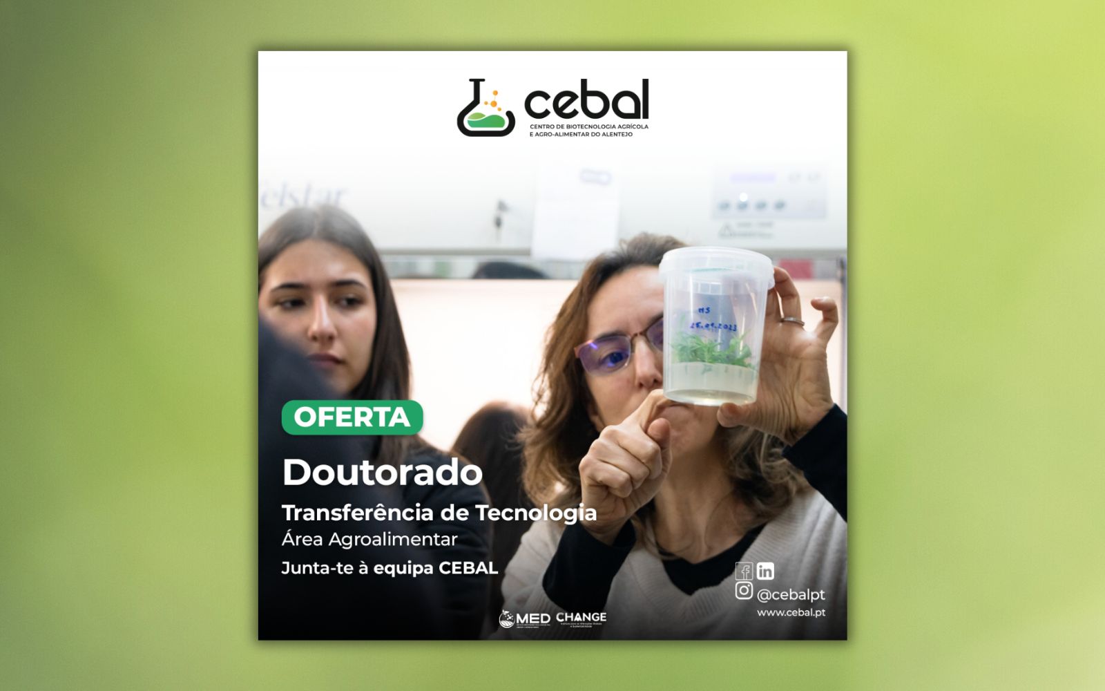 CEBAL | Concurso Doutorado Transferência de Conhecimento e Tecnologia ...