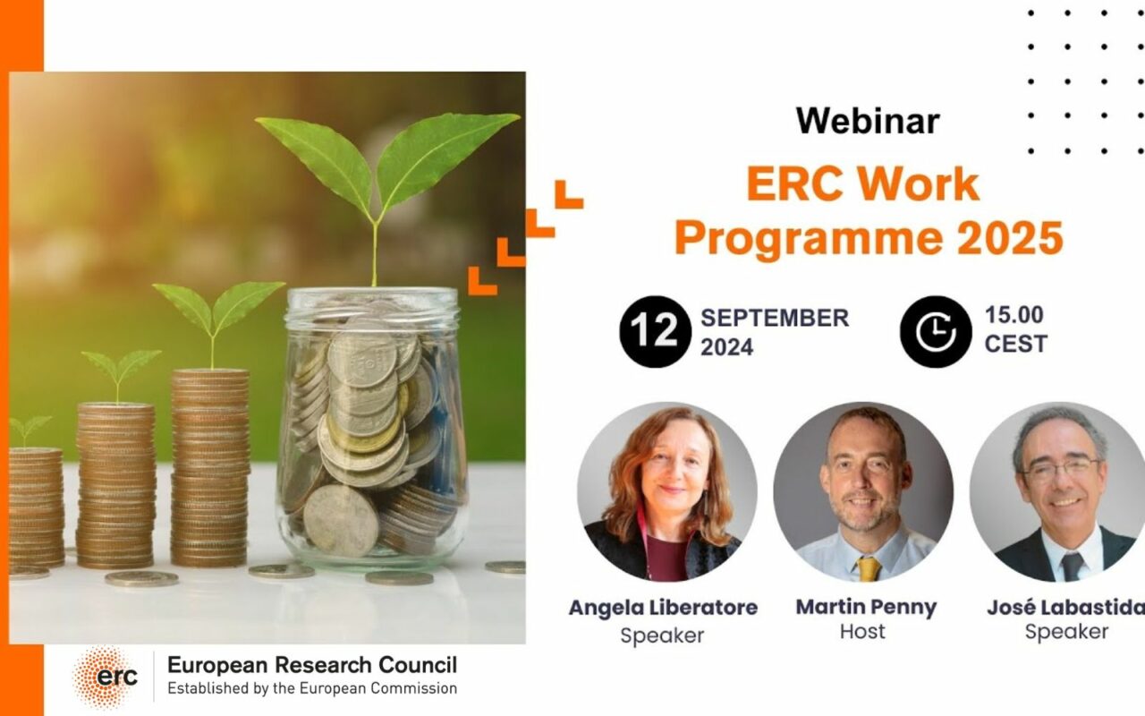 Webinar ERC Work Programme 2025 - MED - Instituto Mediterrâneo para a Agricultura, Ambiente e ...